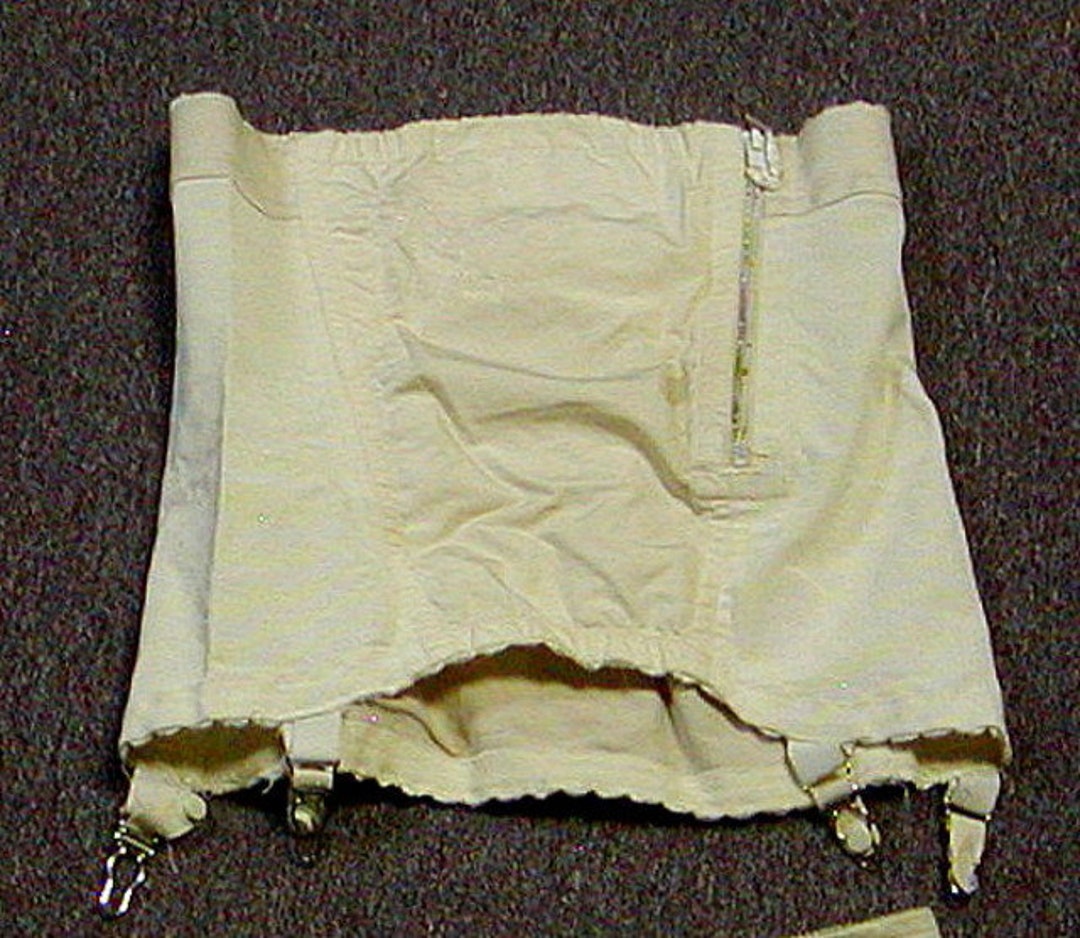 Vinatge Warner-ette Sta-flat Firm Control Open Botytom Girdle With ...