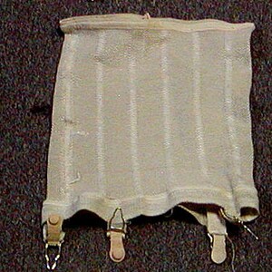 Vintage Vassarette Firm Control Open Bottom Girdle With Garters Wh 3X ...
