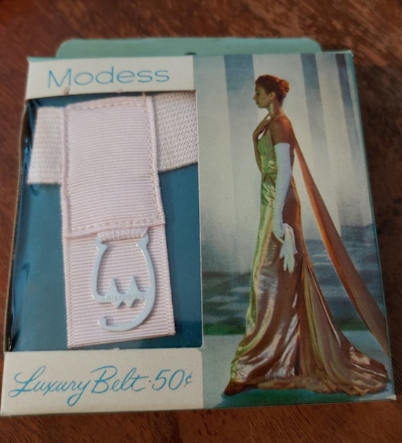 Vintage New Modess Luxury Sanitary Napkin Belt - Etsy
