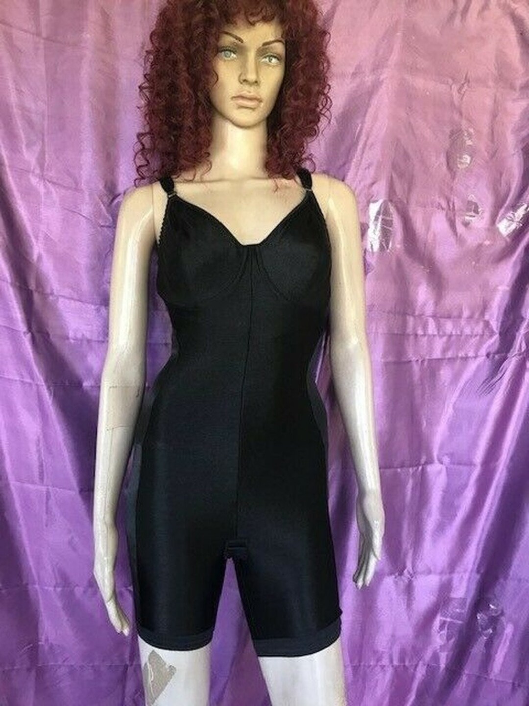 Vinatge Strouse Adler's Smoothie Diminish Firm Control Seamless Unitard ...