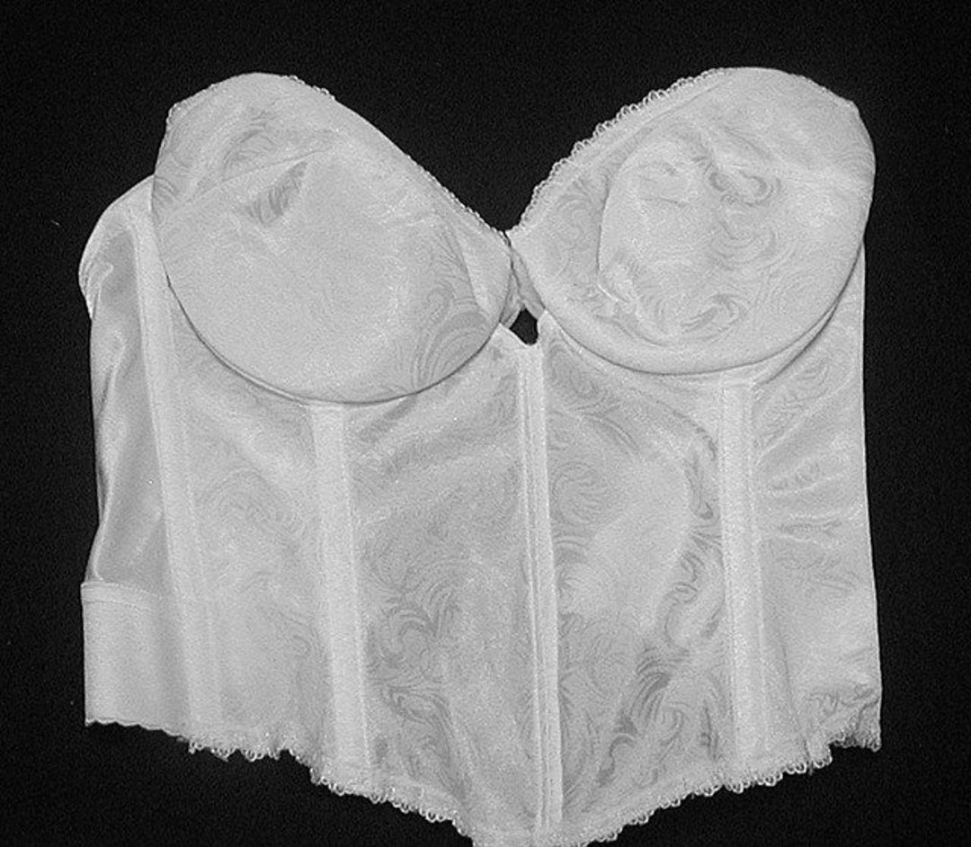 Vintage New Strouse Adler's Smoothie Strapless Floral Toning Backless ...