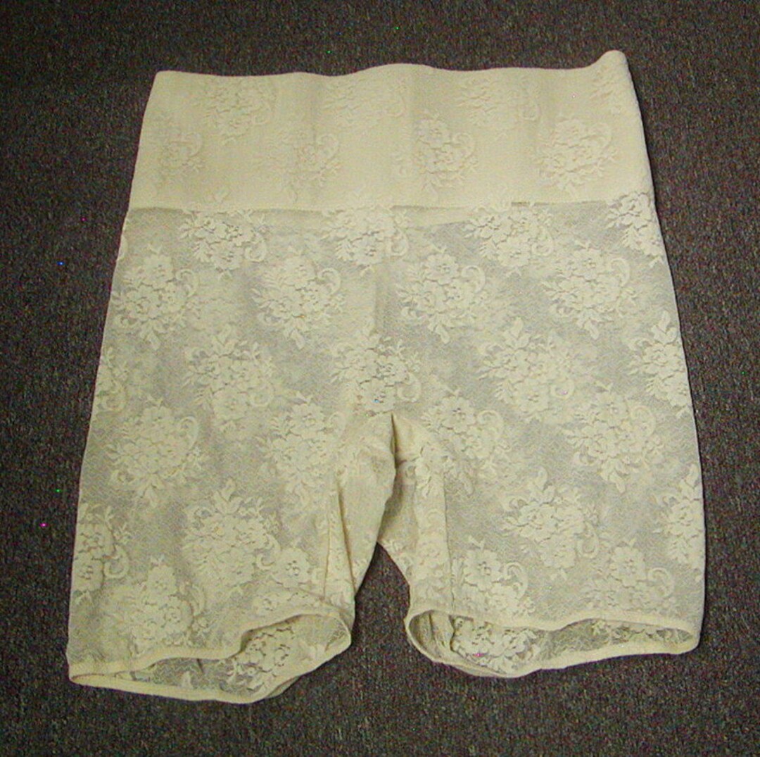 Vinatge New Crown-ette Power-net Lace Hi Waist Moderate Control With ...