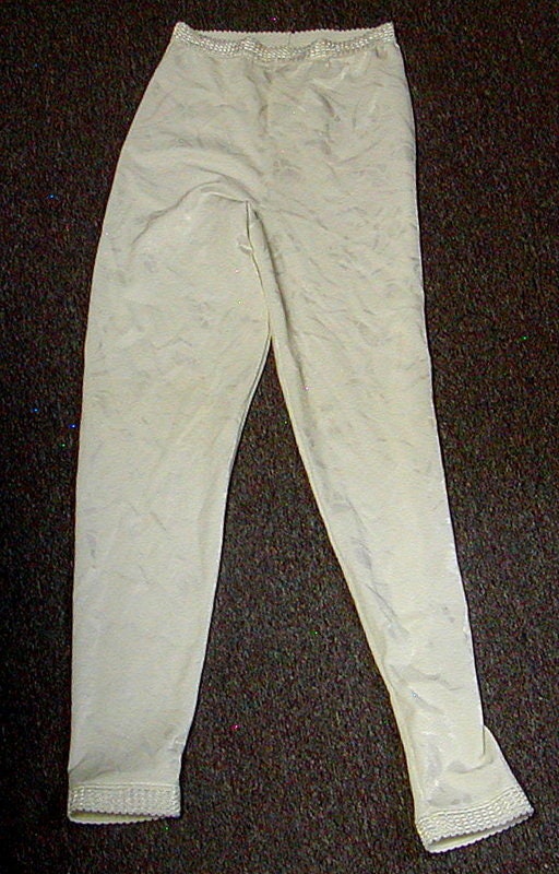 Vintage New Crown-ette Moderate Control Floral Luster Pants - Etsy