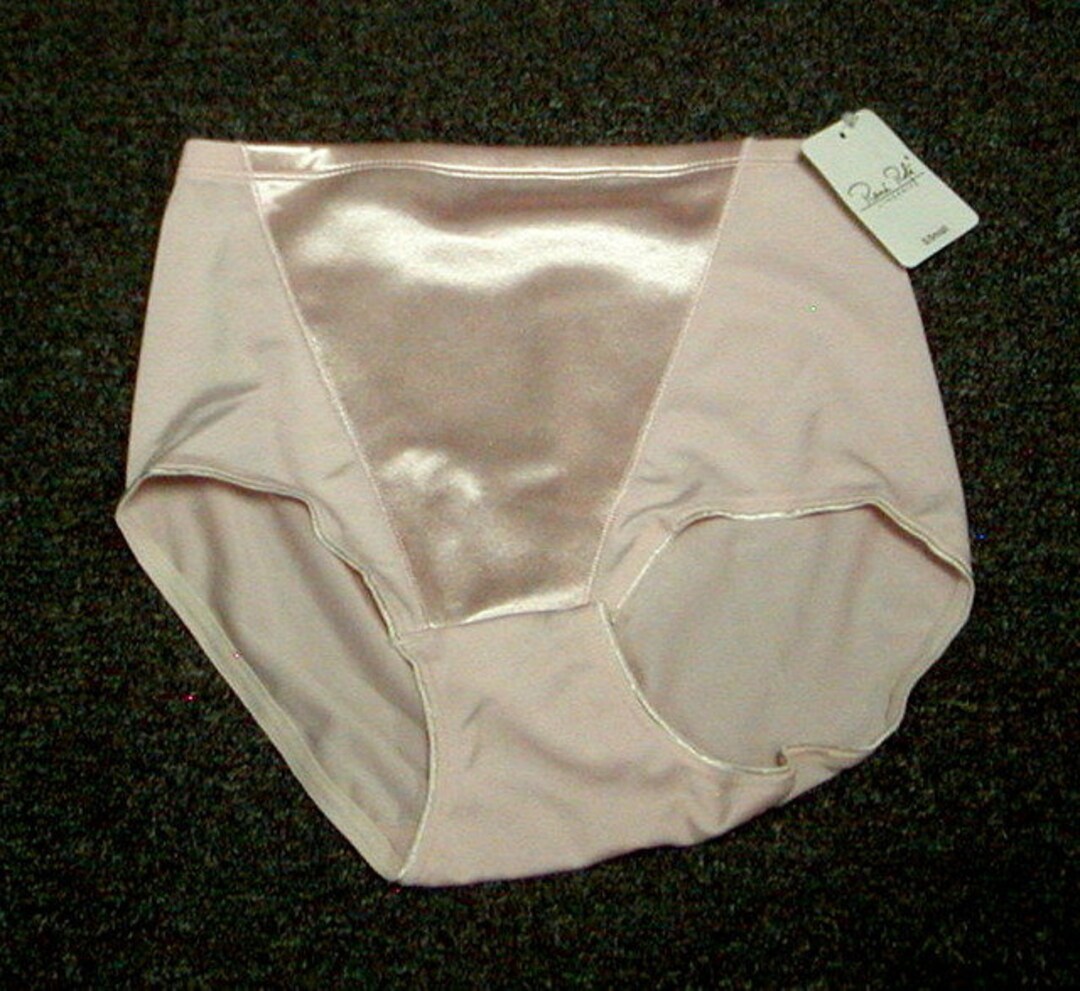 Vintage New With Tags Rene Rolfe Satin Moderate Control Full Brief ...