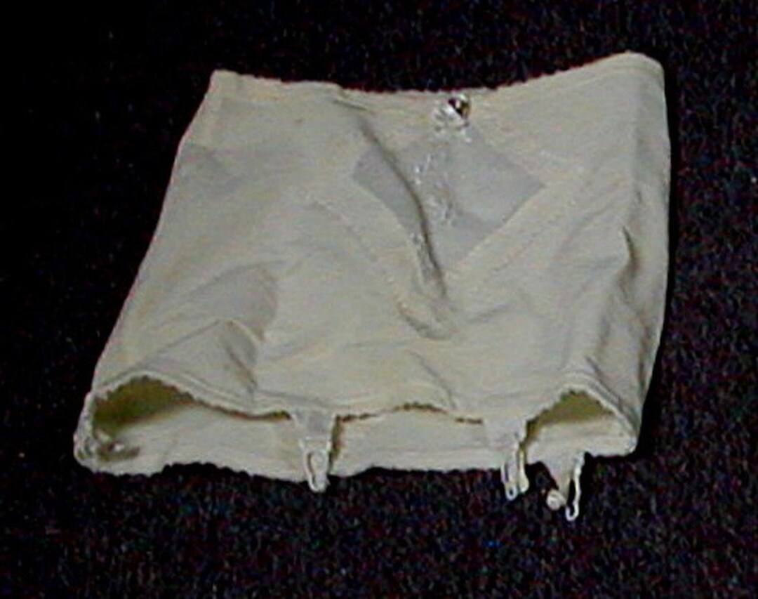Vintage Warner's Olga Suddenly Slim Firm Control Open Bottom Girdle ...