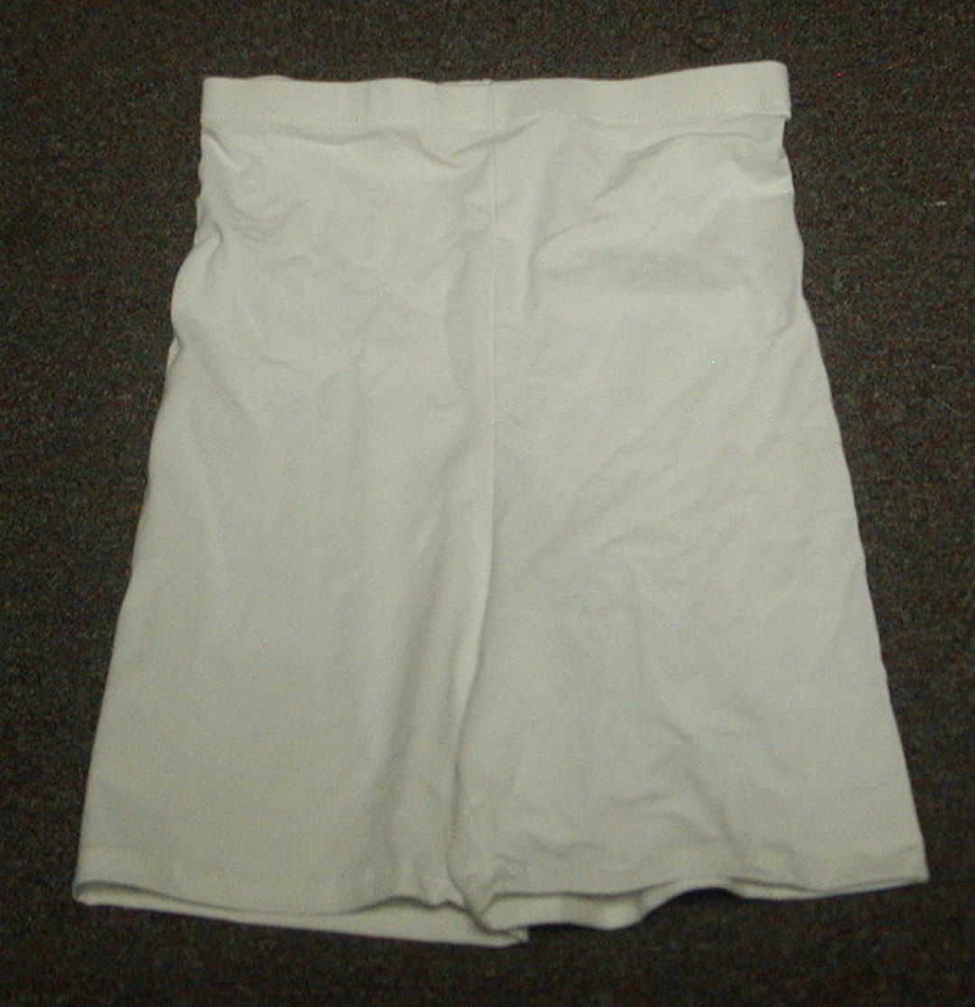 Vintage New Crown-ette Moderate Control Cotton Long Leg Girdle White - Etsy