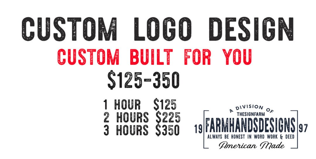 Custom Logo Build Design Your Own Logo From Scratch Logo - Etsy