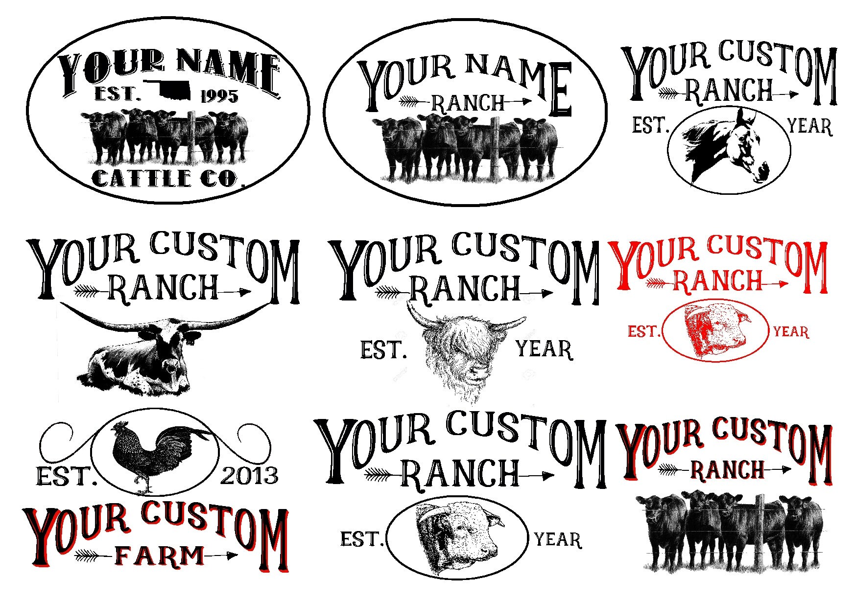 Custom Horse Ranch Shirt Horses COFFEE MUGS Farm Shirt Farmer | Etsy