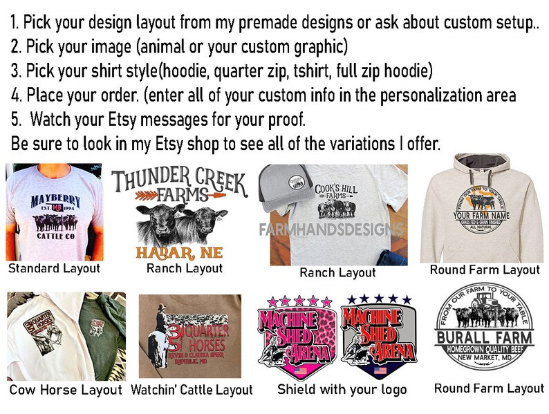Custom Farm Shirts Ranch Shirts Richardson Hats Man Gift Farmer Gift ...