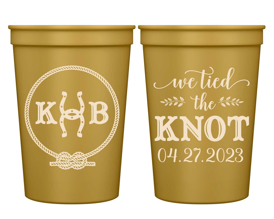 Personalized Party Cups Rustic Wedding Favors for Guests in - Etsy