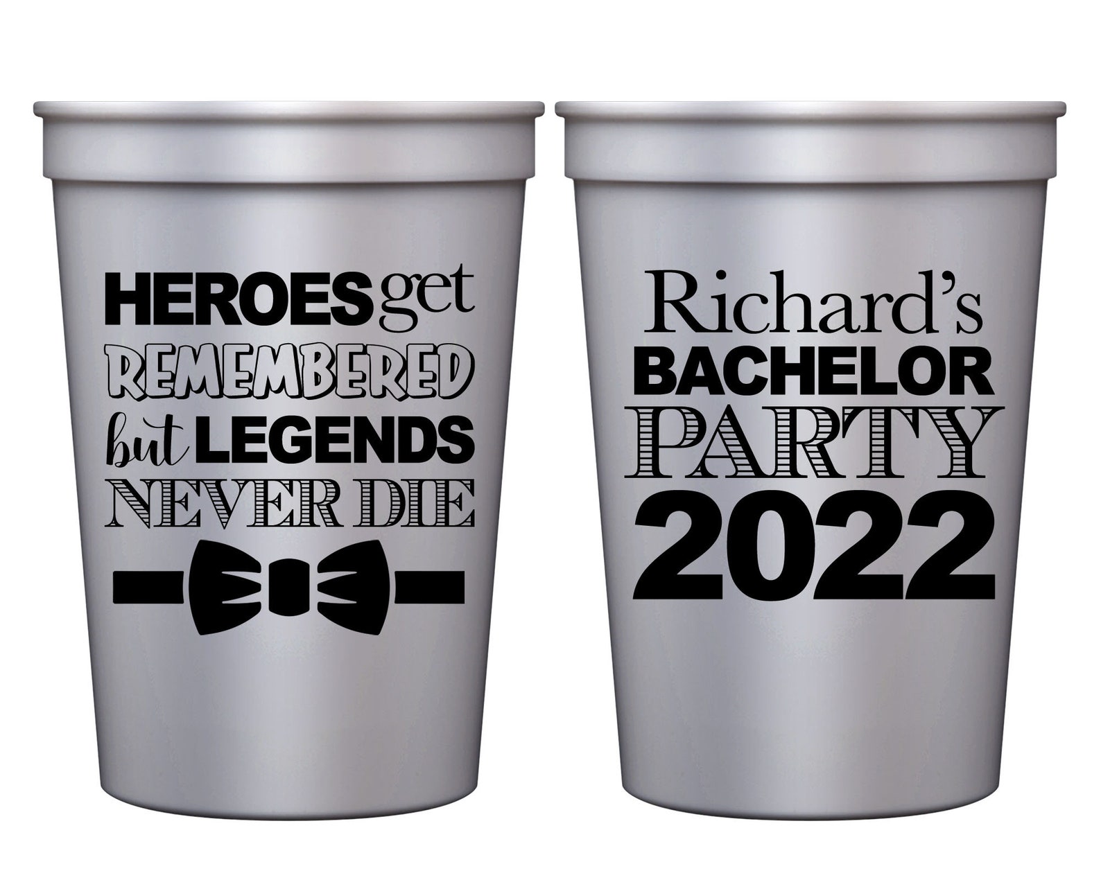 Bachelor Party Cups Personalized Party Favors Groomsmen Gifts - Etsy