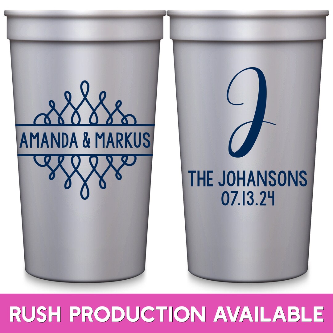 Wedding Cups Personalized Wedding Favors for Guests in Bulk ...
