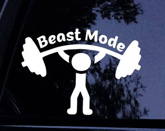 Beast decal | Etsy