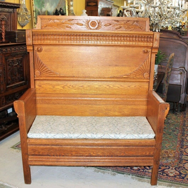 Antique Bench - Etsy