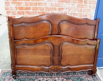 Antique Wood Bed Rails - Etsy
