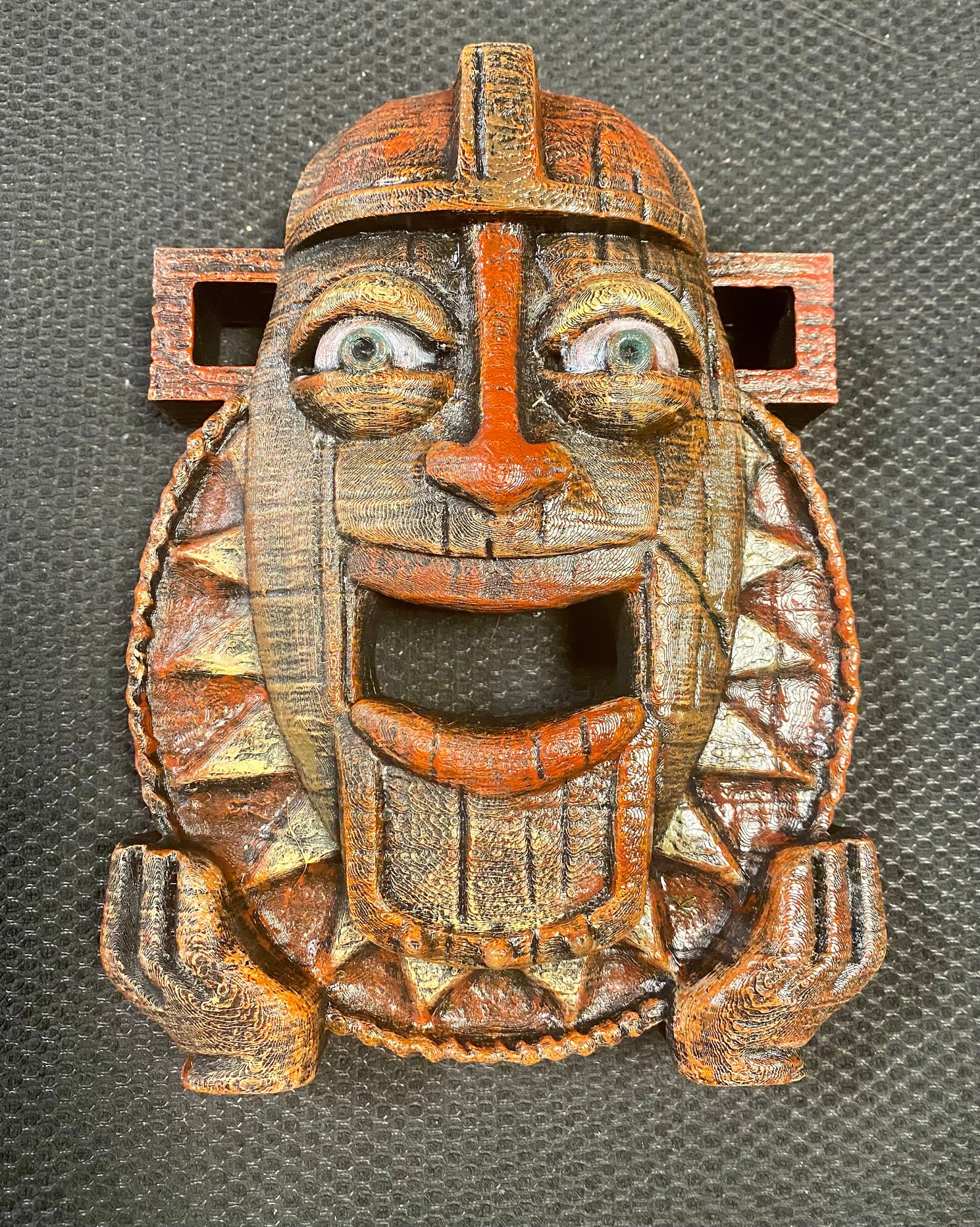 4 Tiki Masks With Faces Inspired by Disney Enchanted Tiki Room - Etsy