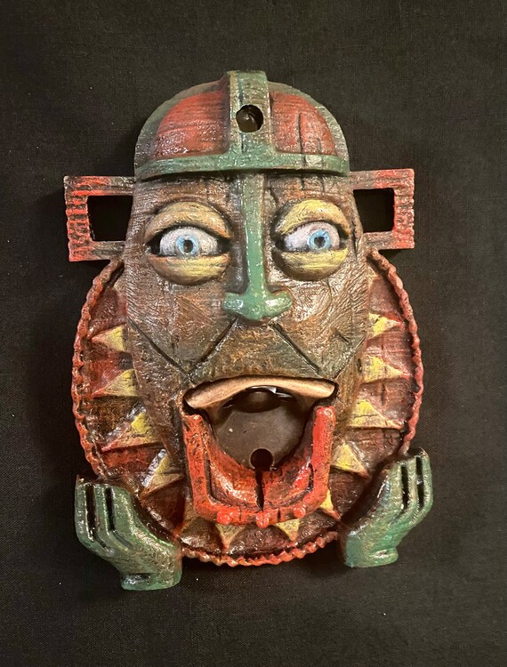 Tiki Mask Bottle Opener With Face Inspired by Disney Enchanted - Etsy