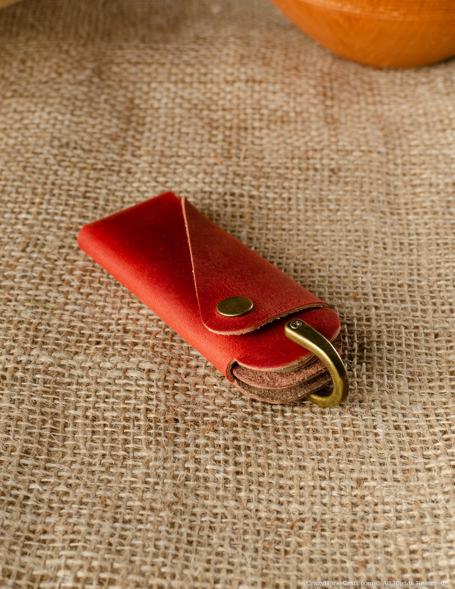 Minimalist Key Holder / Organiser Vegetable Tanned Crazy - Etsy