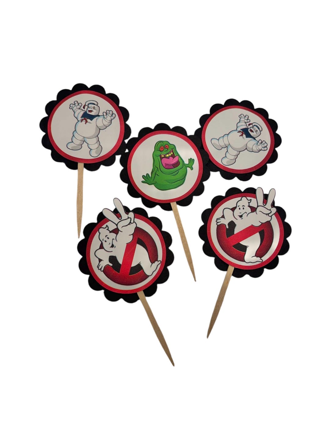Ghostbusters 2 Cupcake Toppers - Etsy