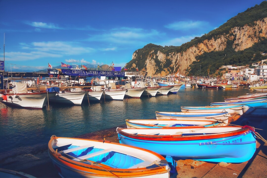 Italy Photography Print, Capri Wall Art, Beach House Decor, Travel ...