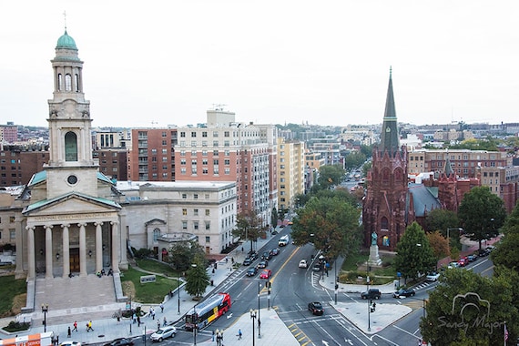 Thomas Circle Washington DC Photography Washington DC | Etsy