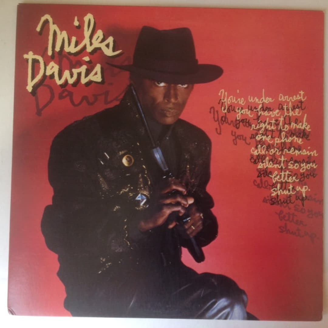 Miles Davis Your Under Arrest Columbia Stereo Fc 40023 1985 Original