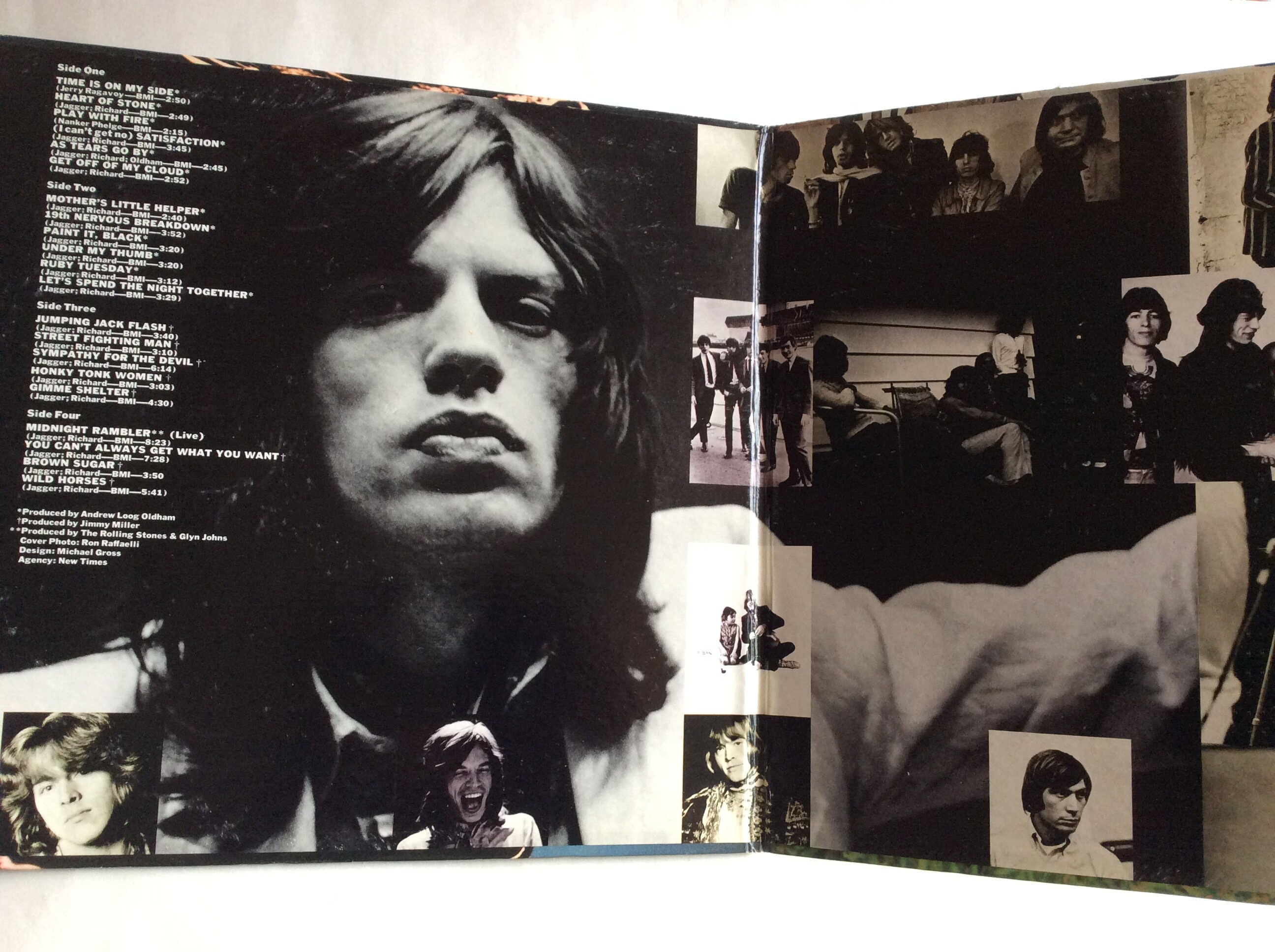 Rolling Stones Hot Rocks 1964-1971-double Record Album London Early ...