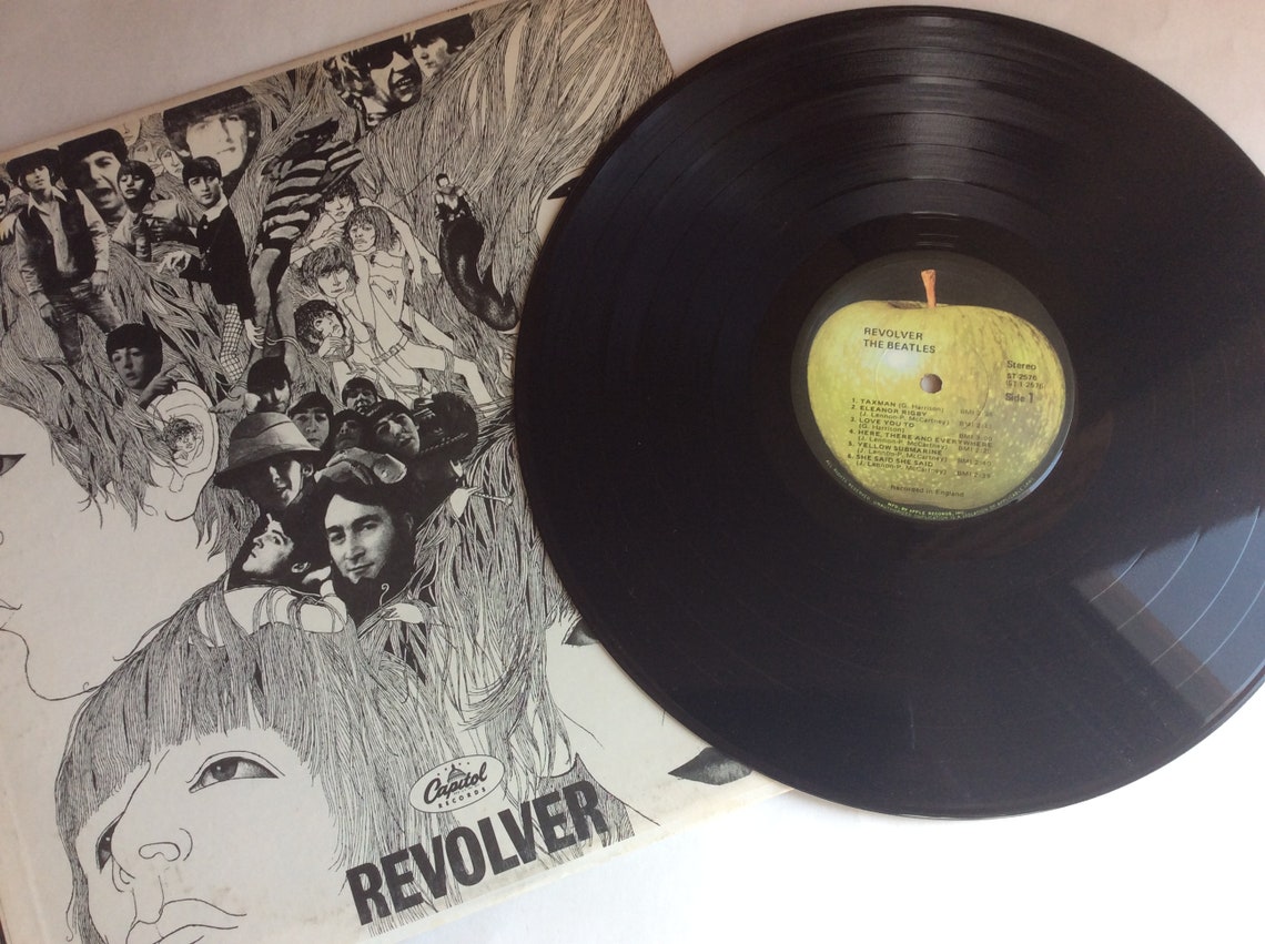 The Beatles -revolver- Original Vinyl Record Album LP Apple ST-2576 - Etsy