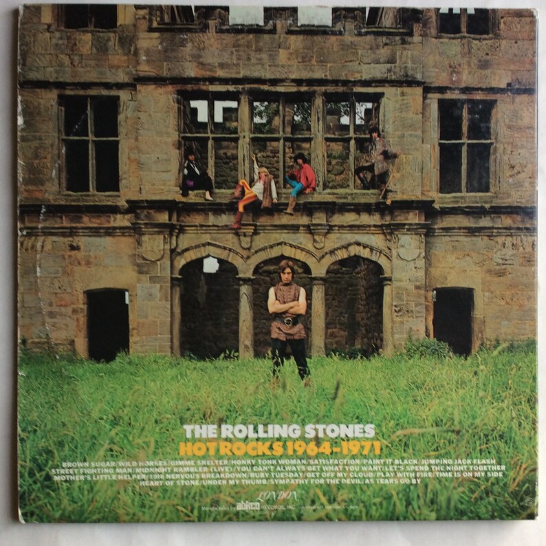 Rolling Stones Hot Rocks 1964-1971-double Record Album London Early ...