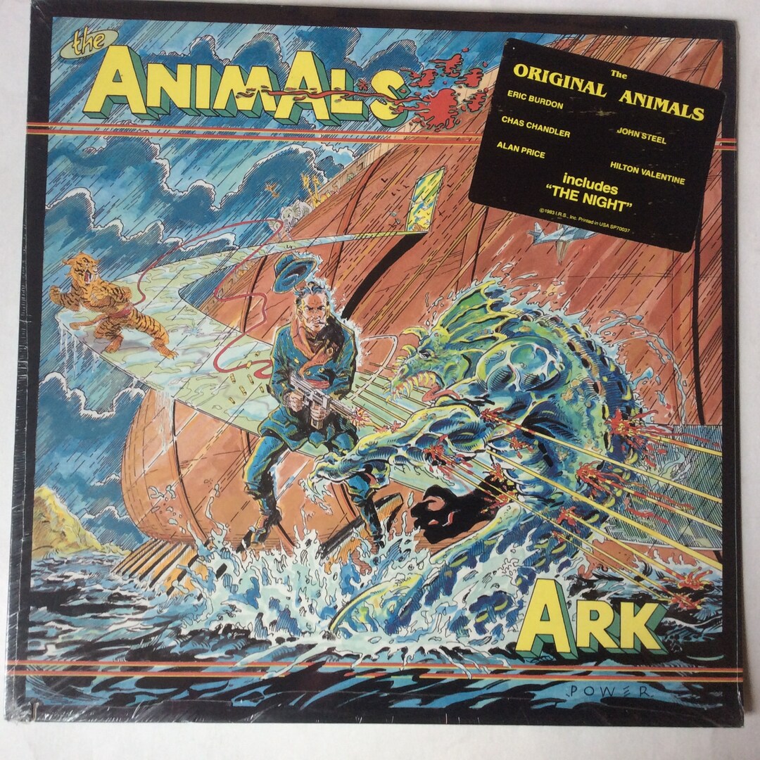 The Animals With Eric Burdon- Ark Power-factory Sealed -1983 Original ...