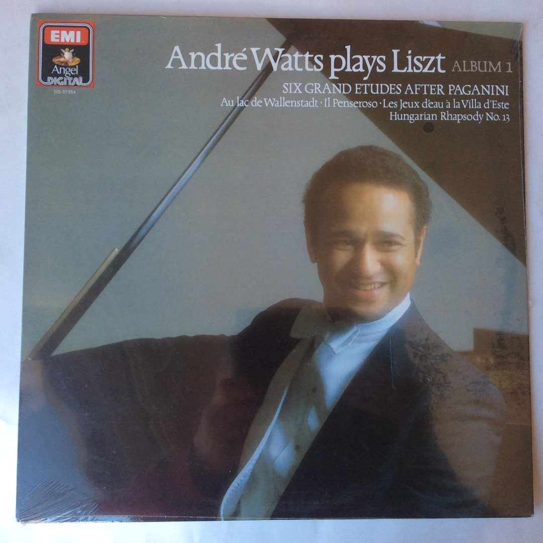 Andre Watts Plays Liszt Album 1. Six Grand Etudes After Paganini DS ...