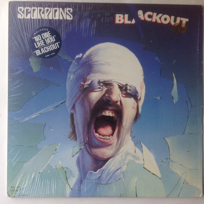 SCORPIONS-Blackout-Album-LP-1982-Original Mercury-SRM1 | Etsy