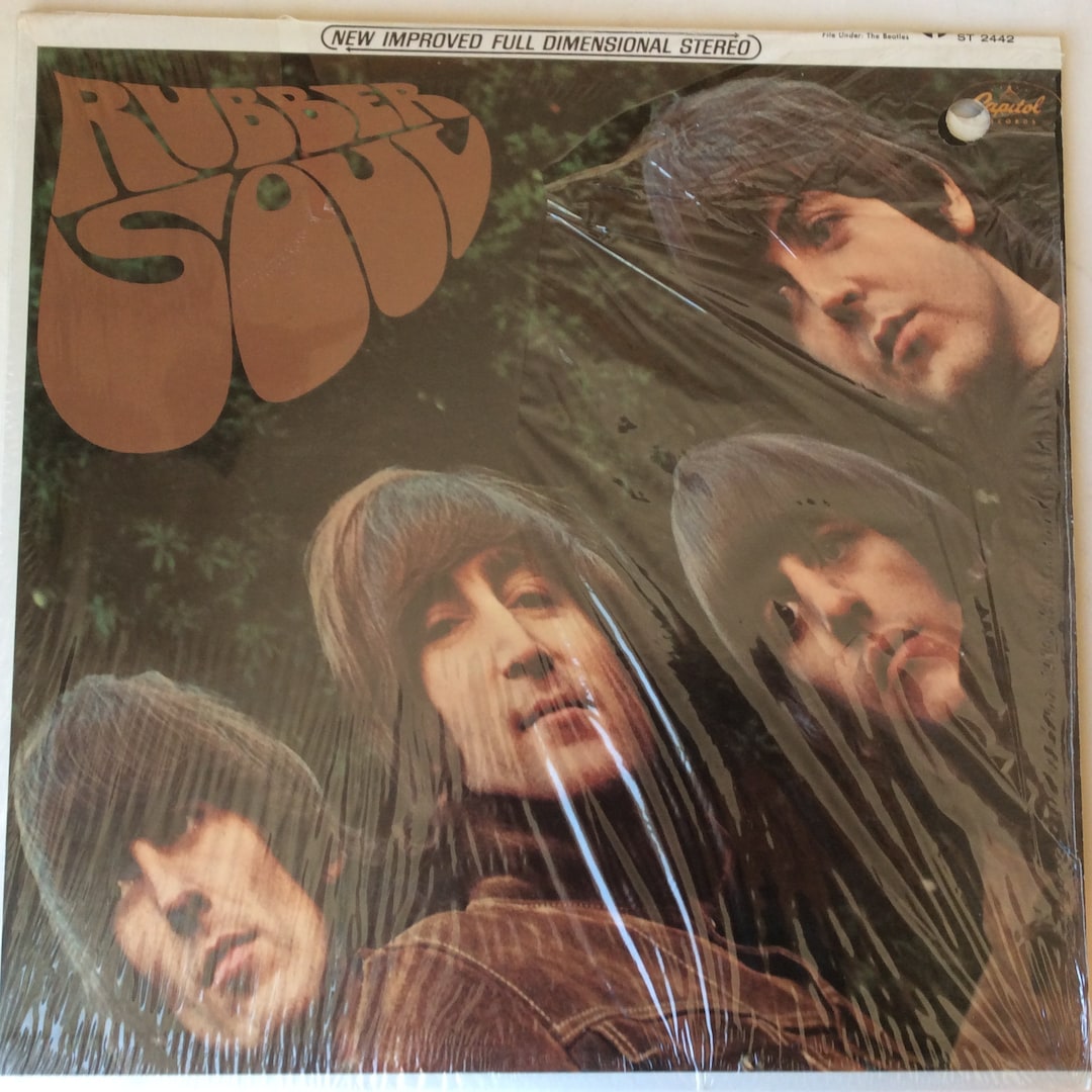 The Beatles -rubber Soul LP ST2442 Capitol Records Vinyl Record-early ...