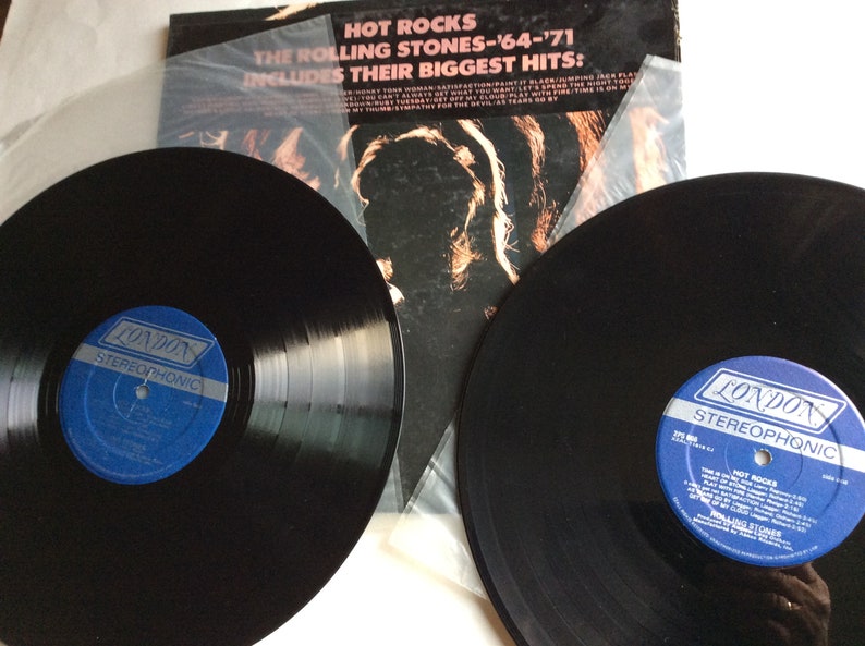 Rolling Stones Hot Rocks 1964-1971-double Record Album London Early ...