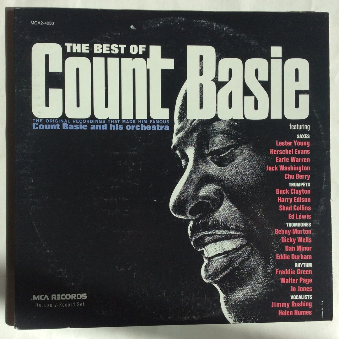 Count Basie & His Orchestra the Best of Count Basie 1973 Deluxe 2xlp ...
