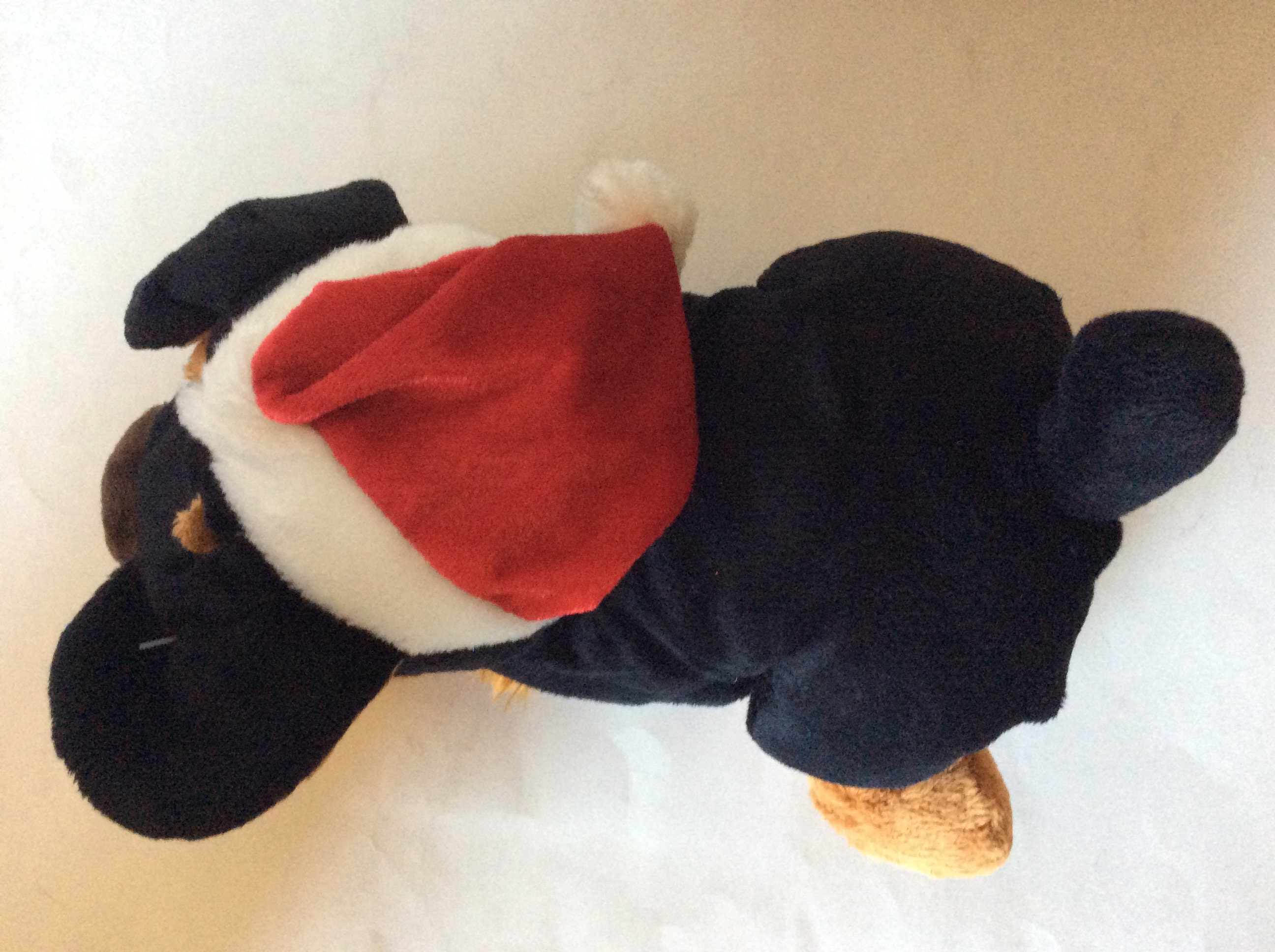 Christmas Barking Rottweiler Full Hand Plush Puppet by Fine Toy Puppets ...