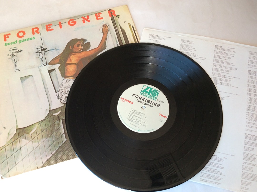 Foreigner Head Games LP Record Album 1979 Atlantic SD 29999 - Etsy
