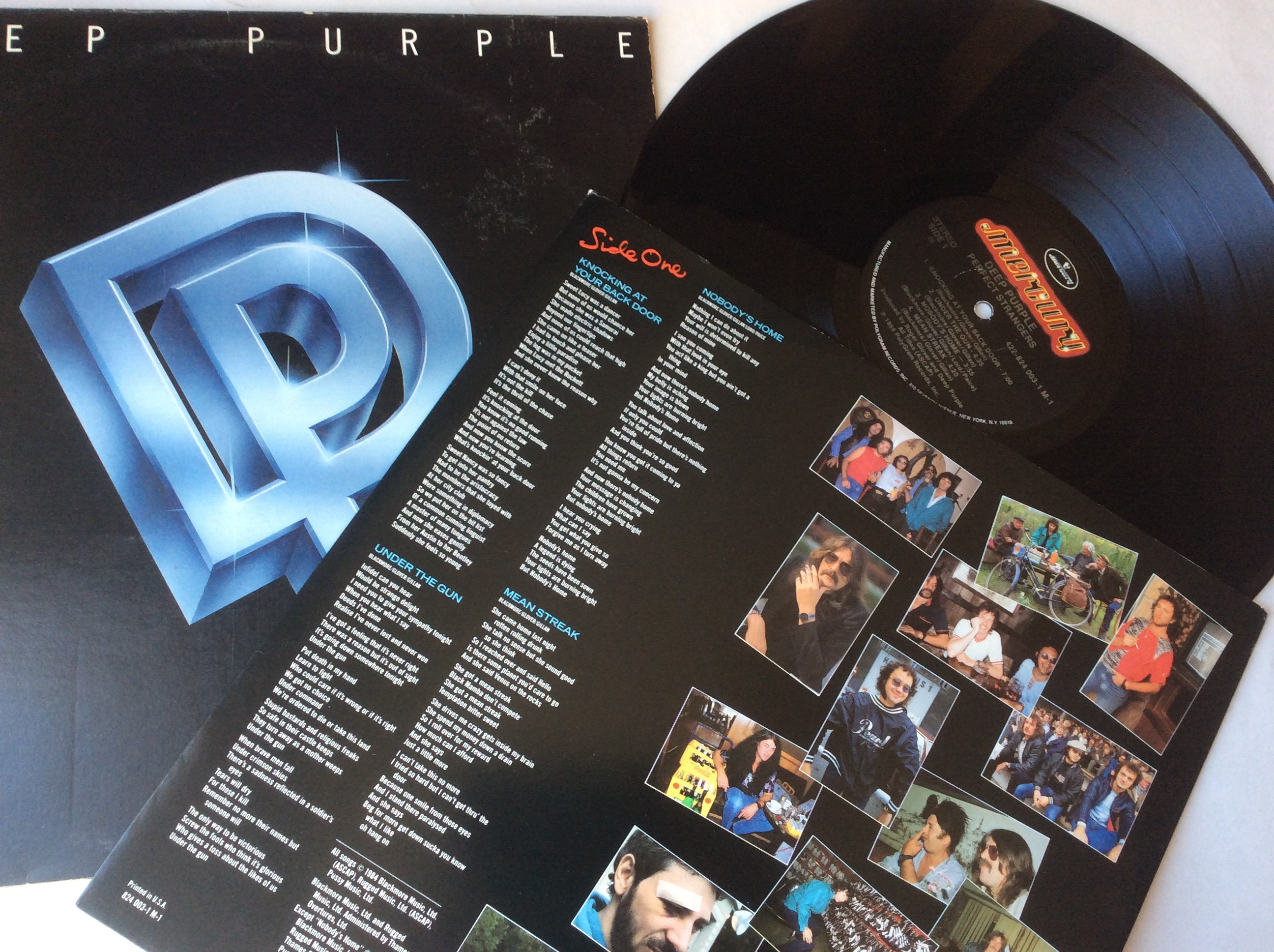 Deep Purple-Perfect Strangers-Original-Vinyl-LP-1984-Mercury 402 824 ...