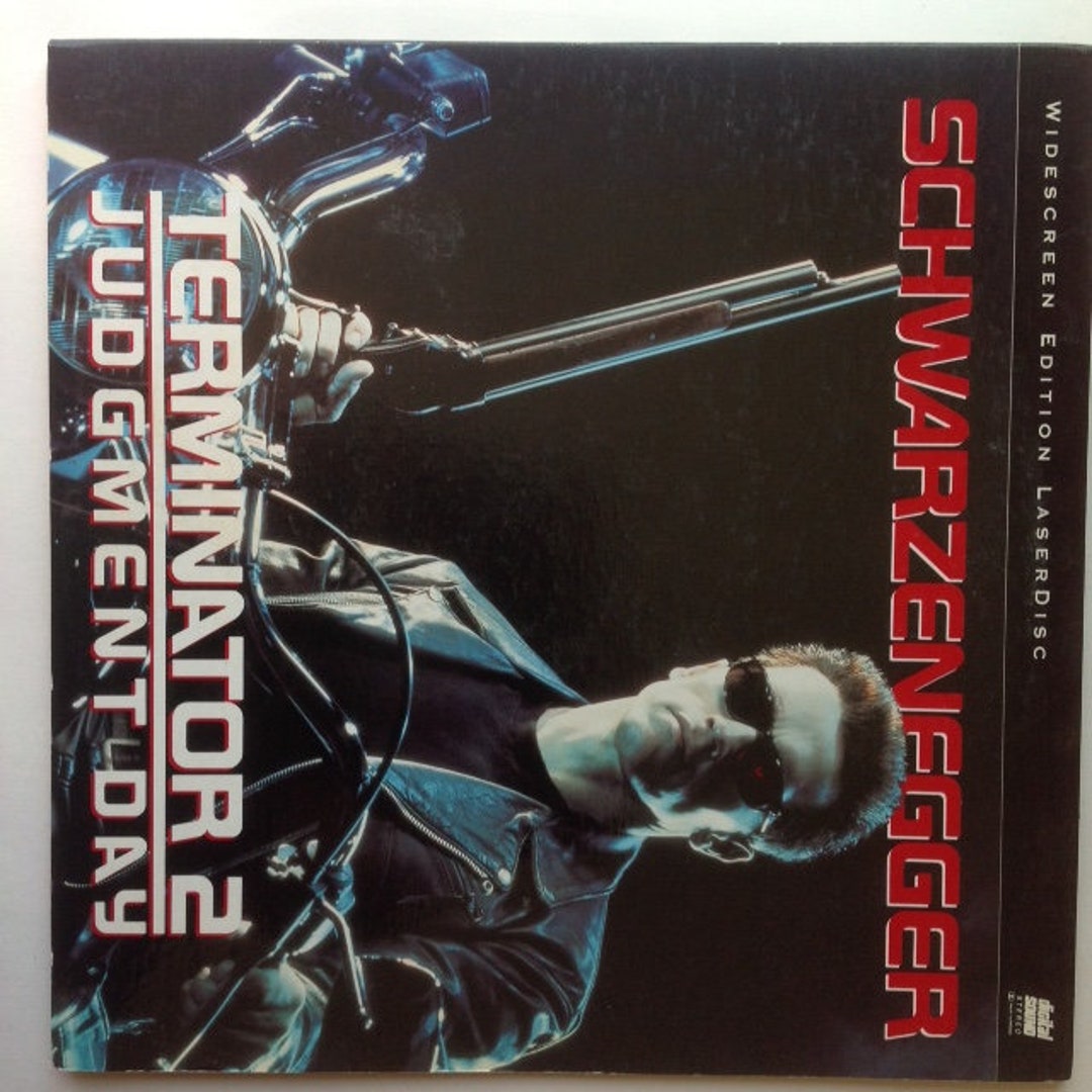 Terminator 2 Judgment Day Widescreen Laser Disc - Etsy