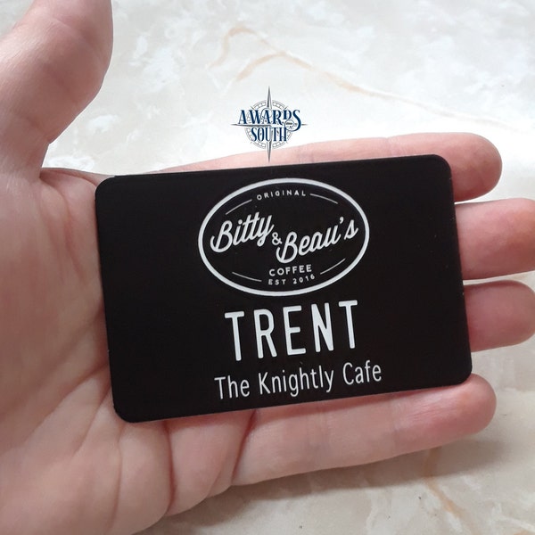 Plastic Logo Name Plate - Etsy