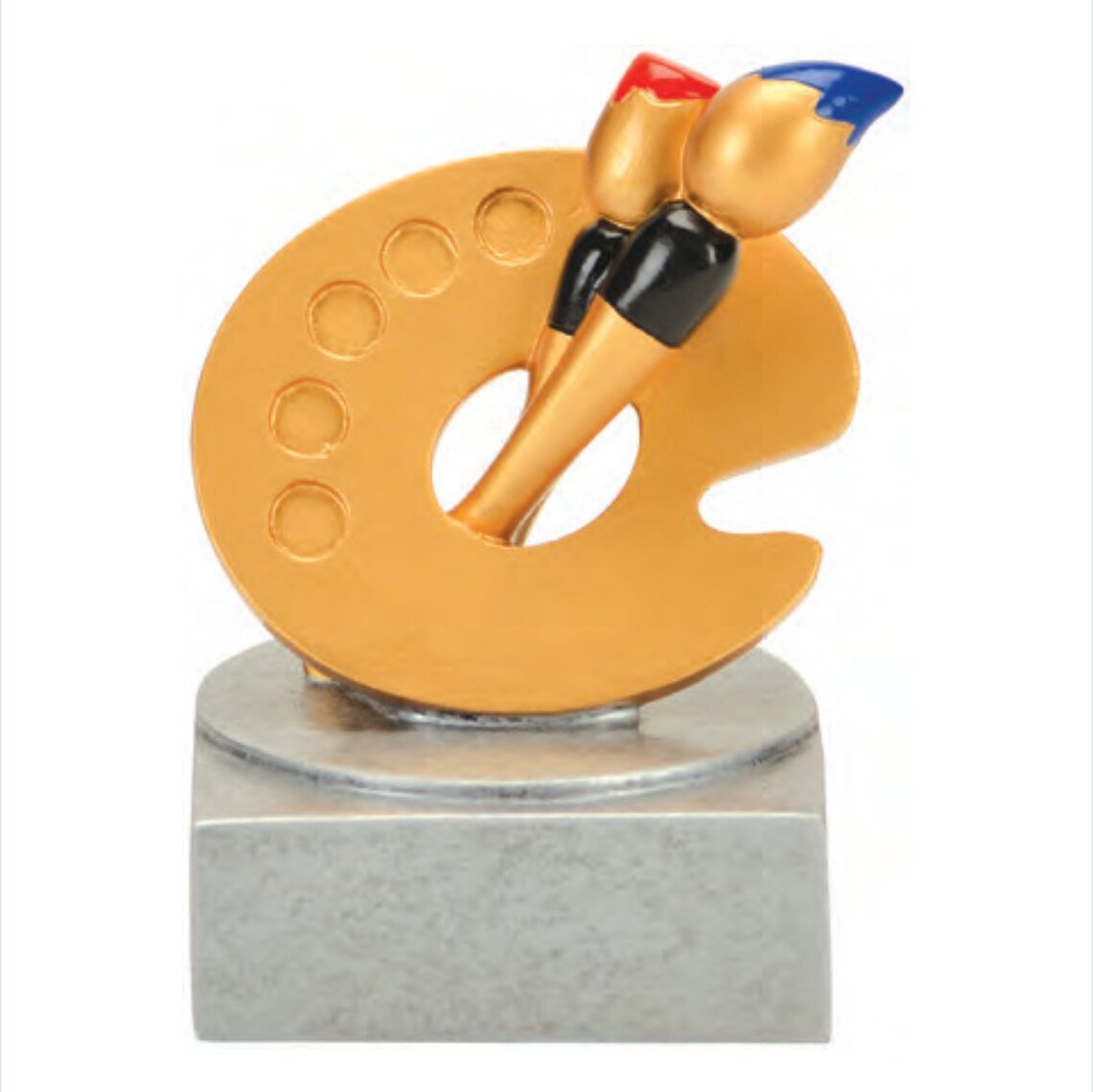 Artist Palette Award - Art Trophy - School Award - Etsy