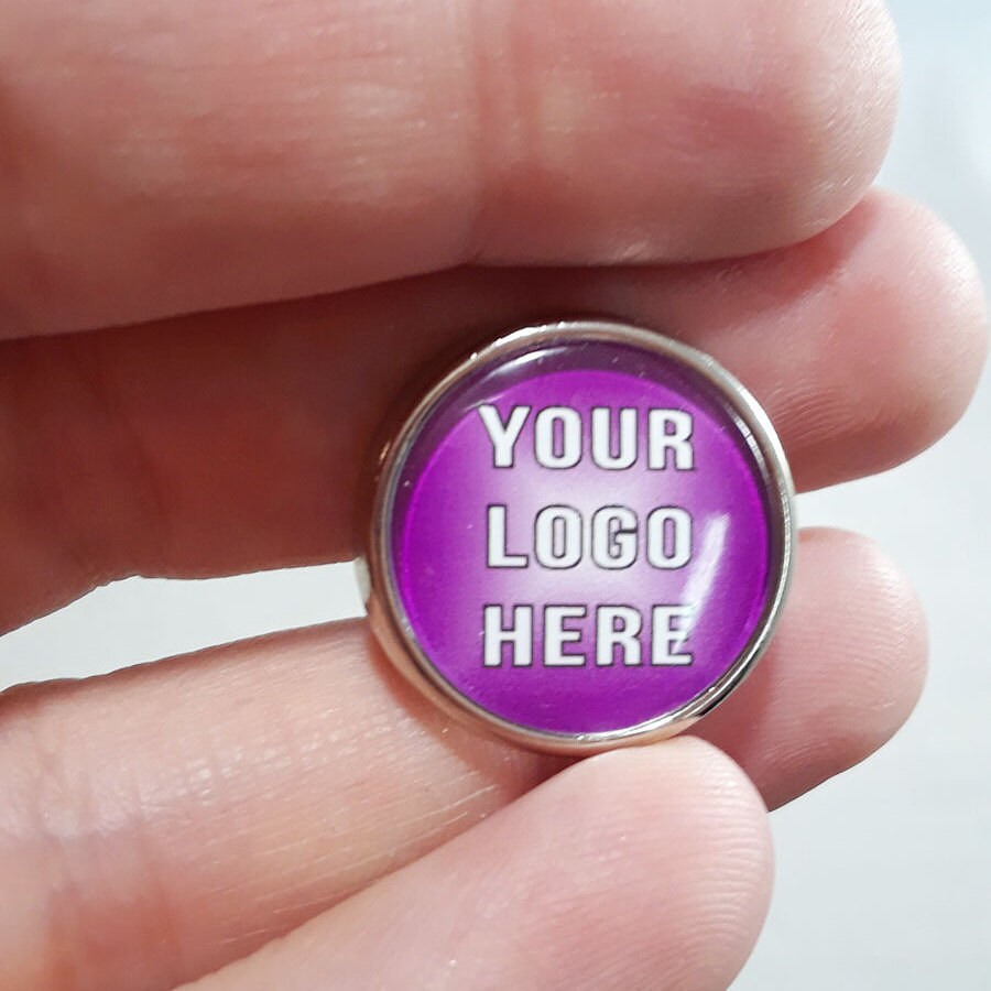 Round Metal Lapel Pin add Your Logo great for Promotional - Etsy