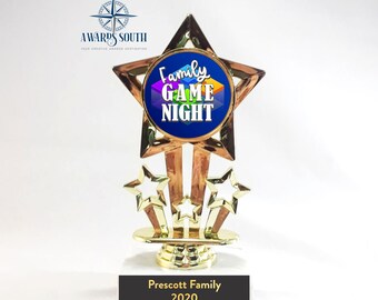 Casino Theme Trophy. Great Trophy for Your Next Family Game - Etsy