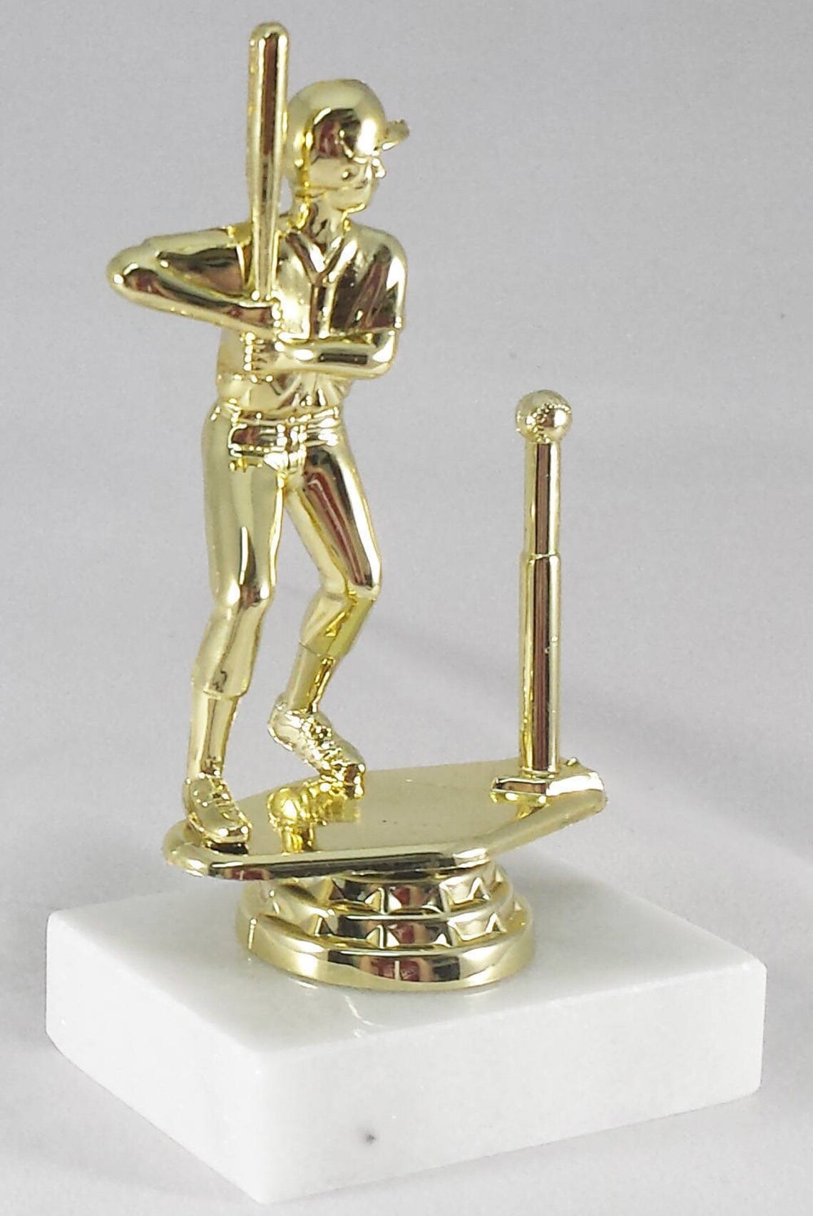 Male T-ball Trophy – Baseball Award With Marble Base (free Engraving ...