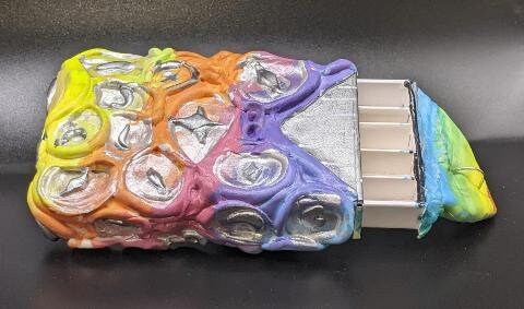 Rainbow Beholder Cigarette Doobie Box - Etsy