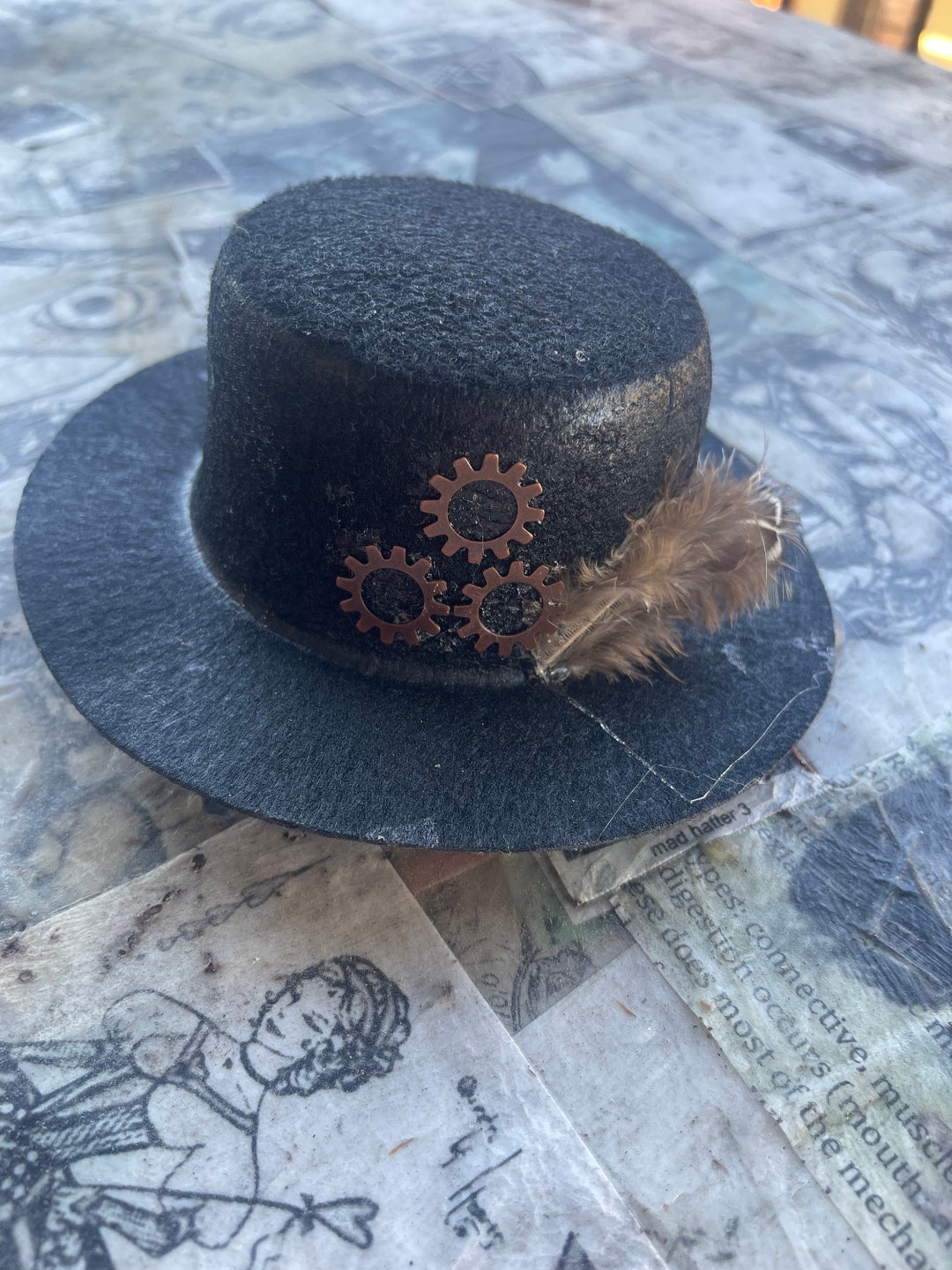 Mini Steam Punk Hat - Etsy
