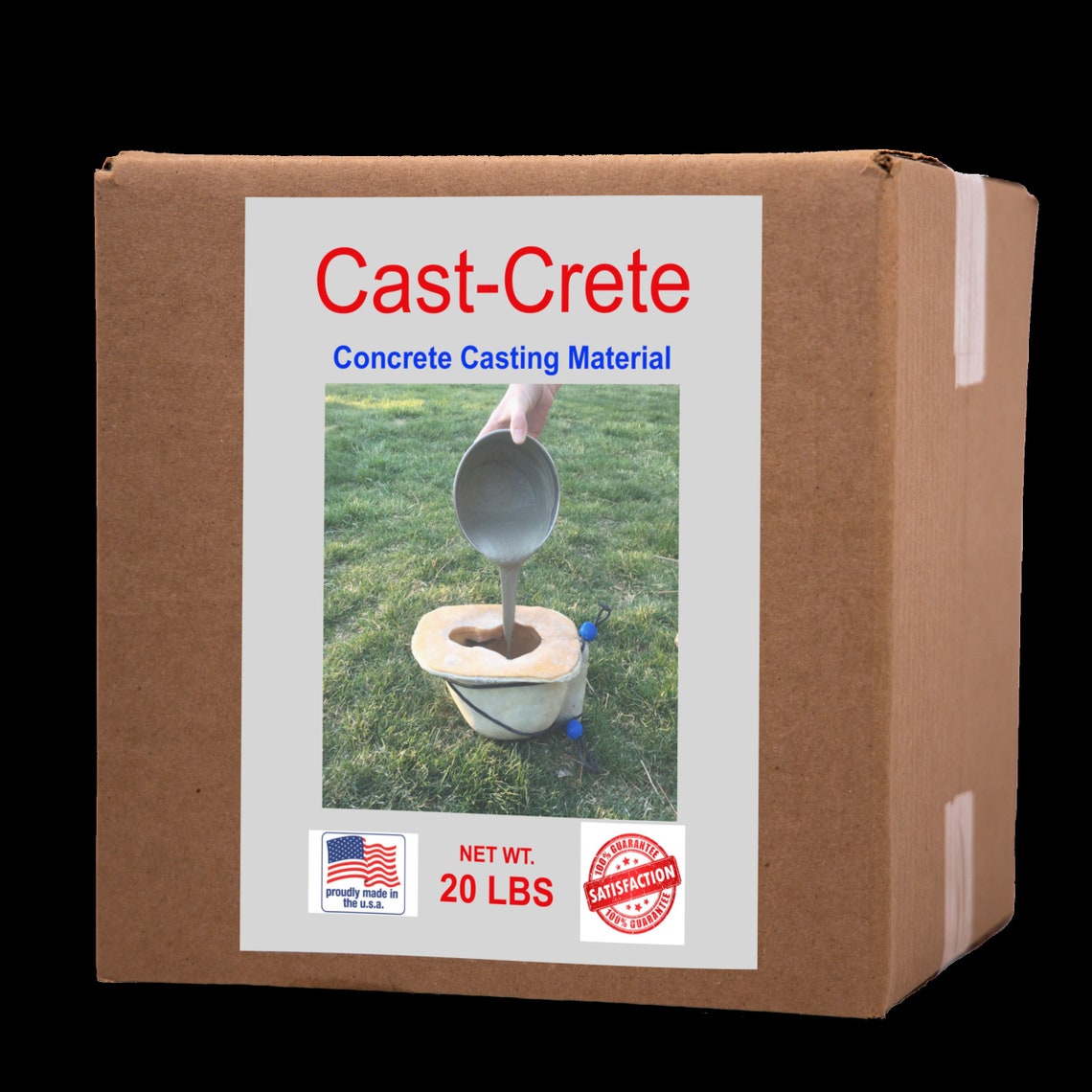 Cast-crete 20 LBS Concrete Casting Mix Made by Sculptcrete - Etsy