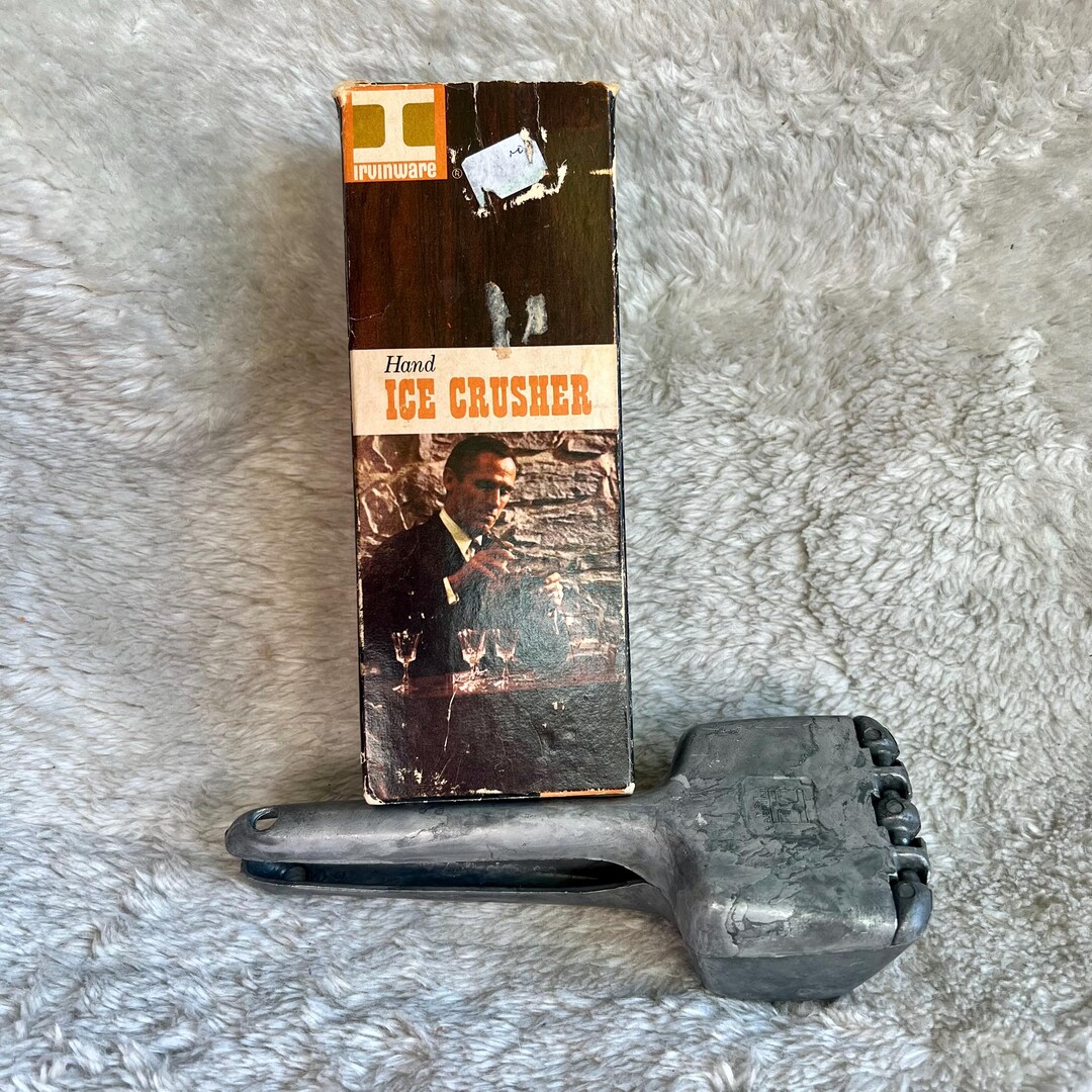 Irvinware Hand Held Ice Crusher, Aluminum in Original Box - Etsy
