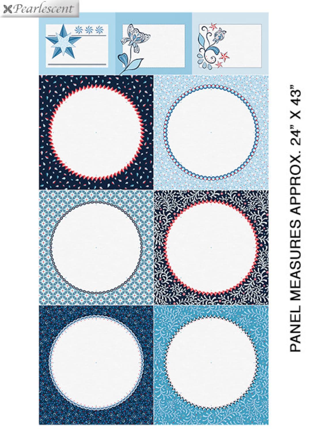 Quilt Labels Panel, Embroidery Panel, 9 Label Blocks per Panel ...