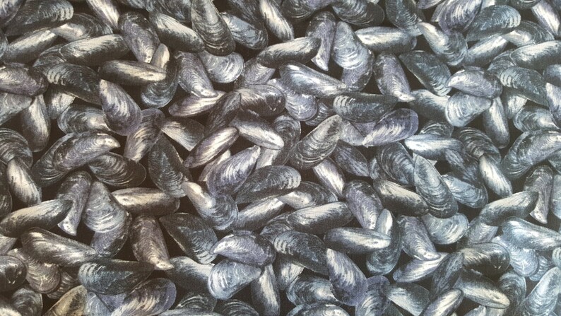 Mussels or Clams Fabric 100% Quilt Shop Quality Cotton - Etsy
